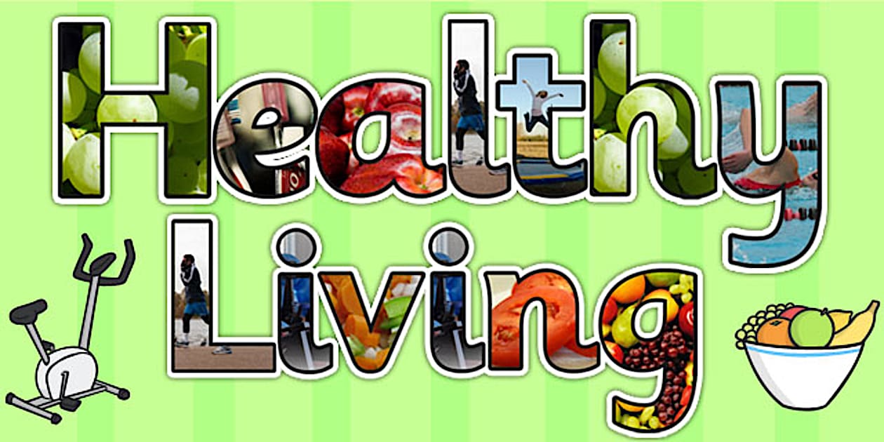 Healthy Living Photo Display Lettering (Teacher-Made)