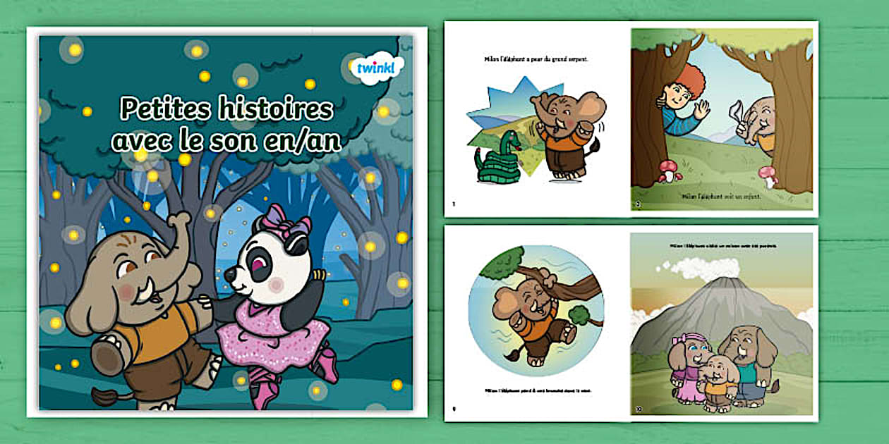 Petites histoires avec le son en/an (Teacher-Made) - Twinkl