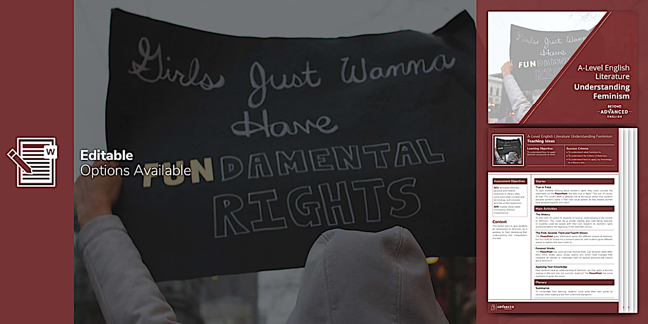 Understanding Feminism | A-Level English Literature | Beyond