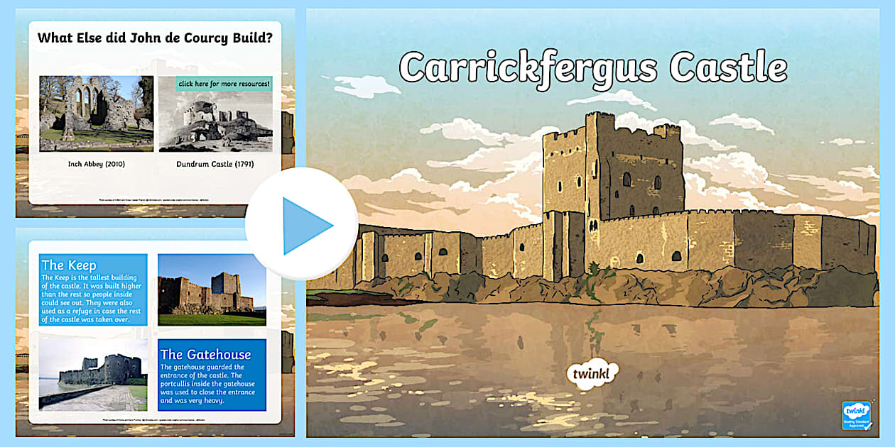 Carrickfergus Castle PowerPoint Pack (Hecho por educadores)