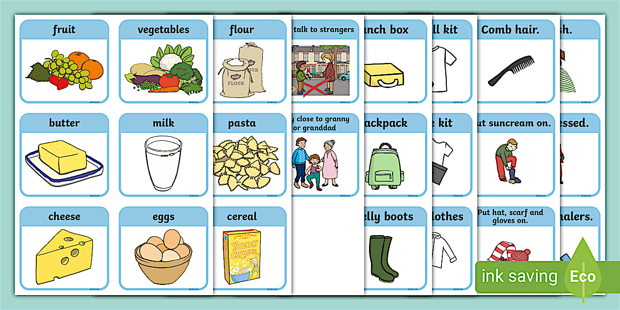 Editable ASN Communication Cards Pack (Boy) - Twinkl