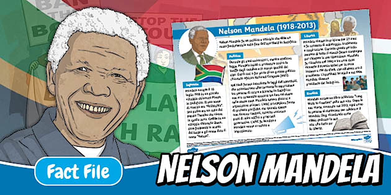 Nelson Mandela: Fact File