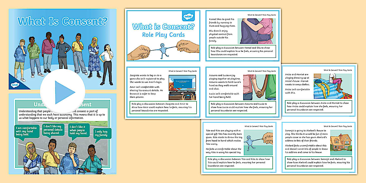 What Is Consent? KS2 PowerPoint and Activity (teacher made)