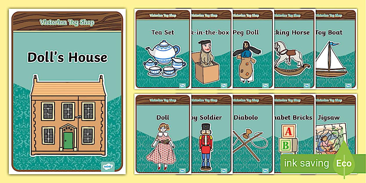 Victorian Toy Shop Role Play - Twinkl