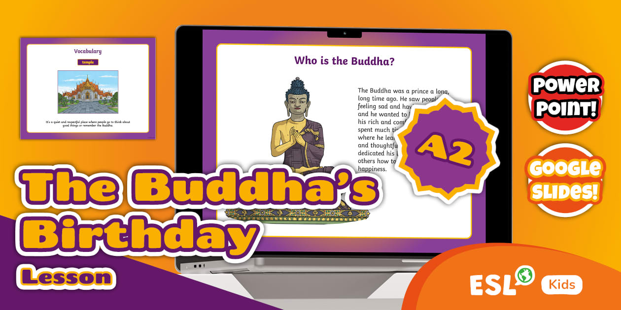 ESL the Buddha's Birthday Lesson [Kids, A2]