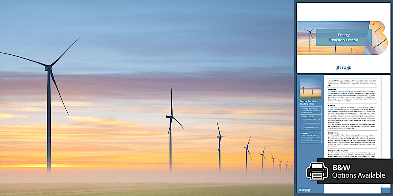 Energy Revision Lesson | KS3 Physics | Beyond Science