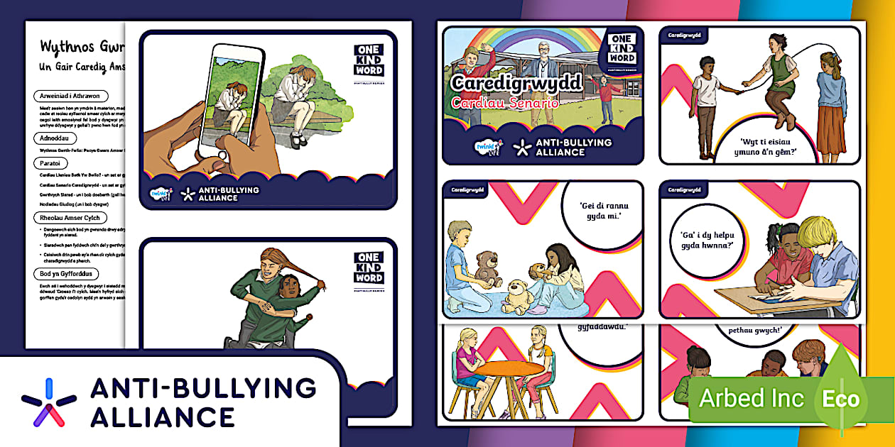 Gyda'n Gilydd yn Erbyn Bwlio: Pecyn Gwers CC2 (teacher made)