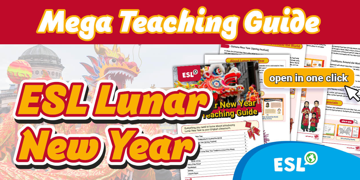 ESL Lunar New Year Teaching Mega-Guide