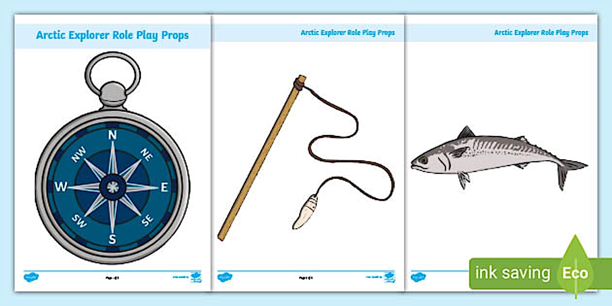 Arctic Explorers Role Play Props