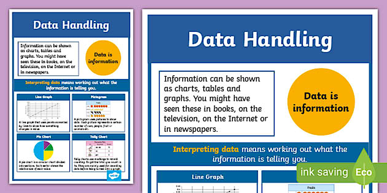 Data Handling Poster (teacher made) - Twinkl