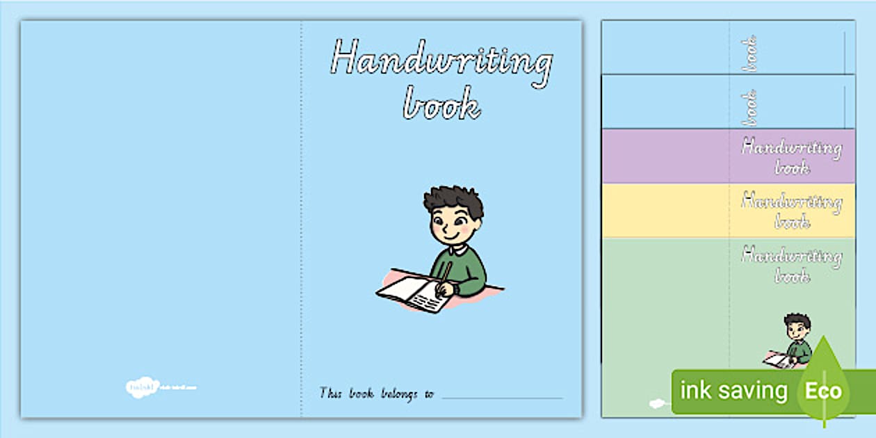 Handwriting Book Covers VIC (teacher made) - Twinkl
