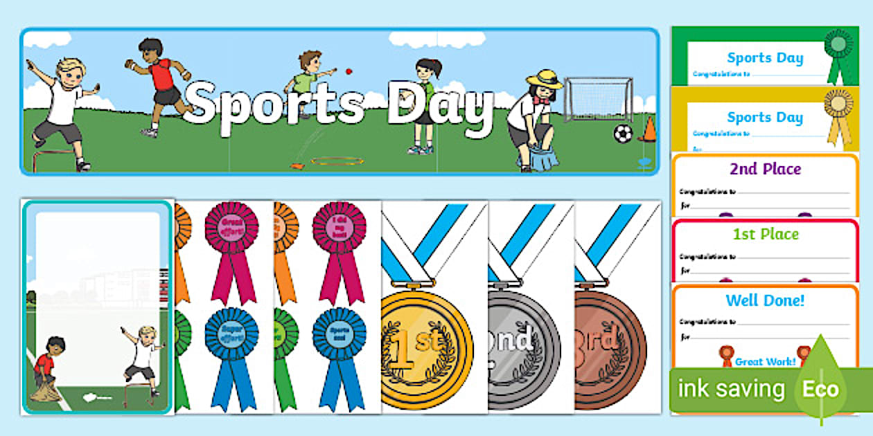 KS1 Sports Day Pack | Organising Events Support - Twinkl