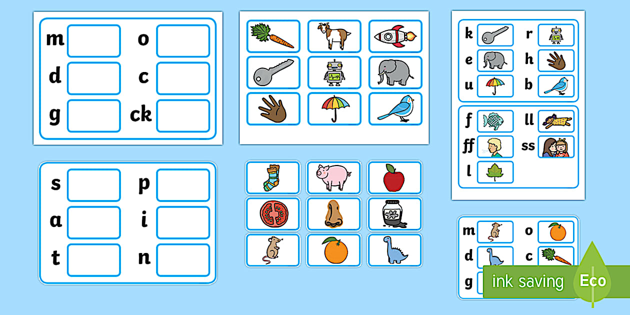 Workstation Pack: Phase 2 Sounds Matching Activity Pack