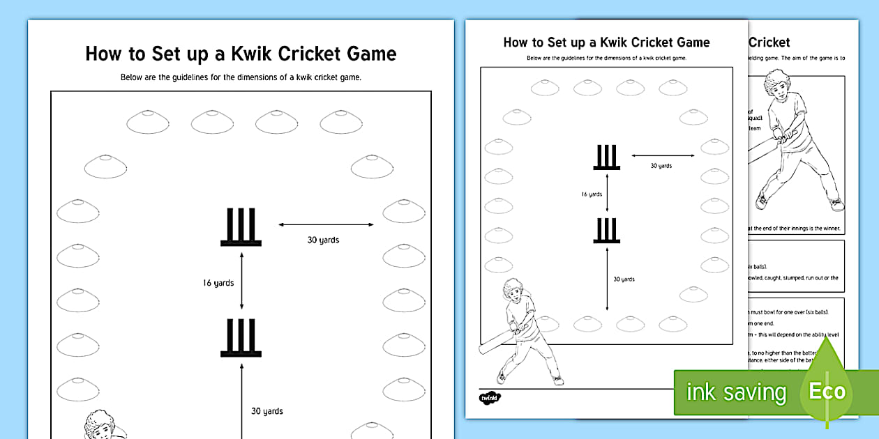 Kwik Cricket Resource Pack (teacher made) - Twinkl