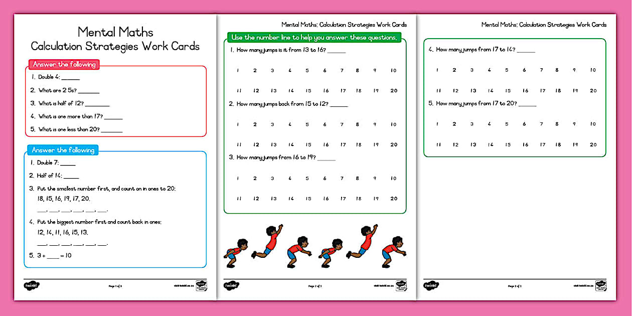 Grade 1 Maths: Mental Maths: Calculation Strategies: Term 4