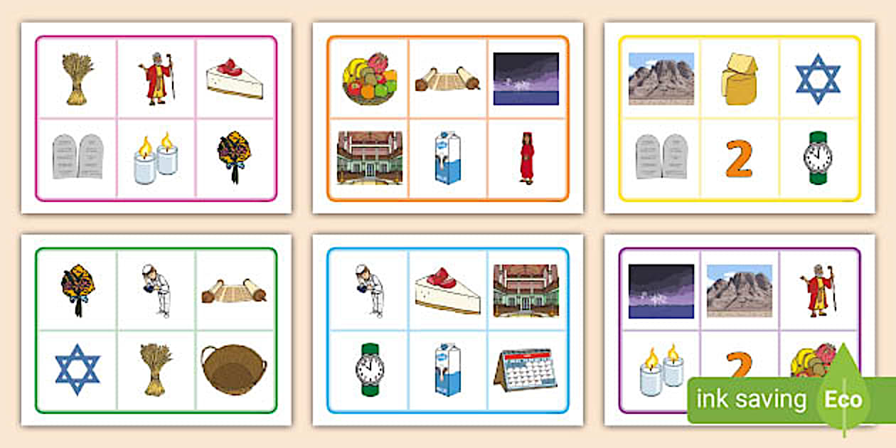 Shavuot Games | Bingo | Judaism | RE | Twinkl | KS1 - Twinkl