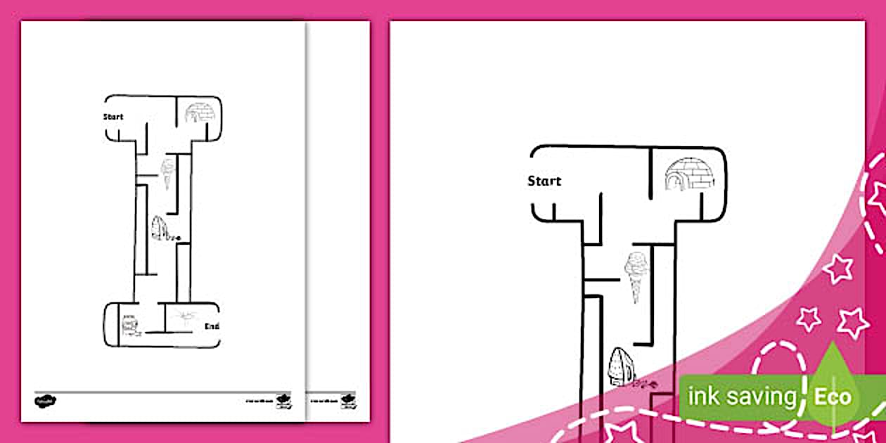 Alphabet Maze Ii (teacher made) - Twinkl