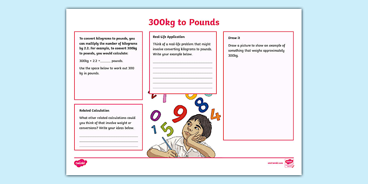 👉 300kg in Pounds Challenge Sheet