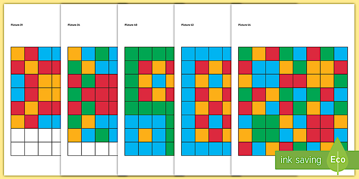 Copy the Pictures Worksheets (teacher made) - Twinkl