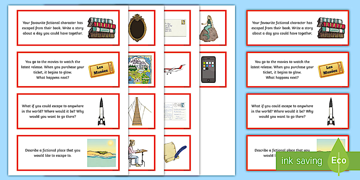 NSW Book Week Writing Prompt Cards (teacher made) - Twinkl