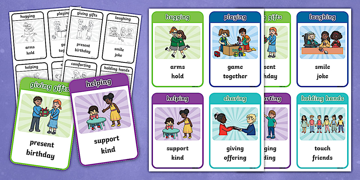 Friendship 'Leave it out!' Game Cards