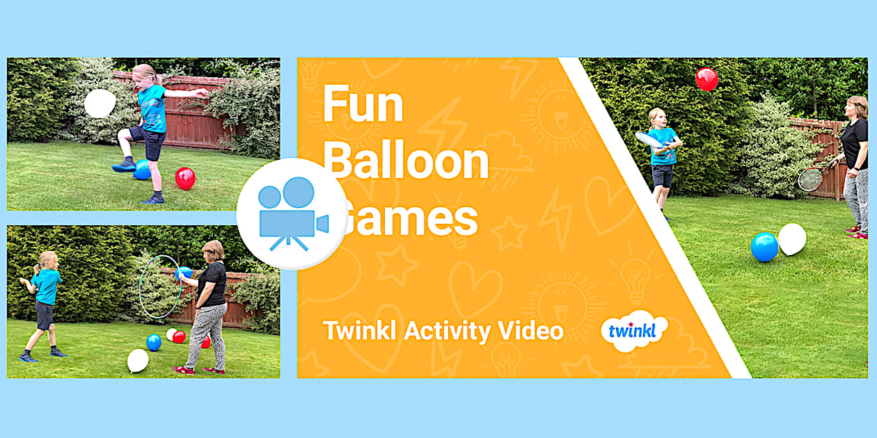 Balloon Games | EYFS Holiday Club Activities (teacher made)