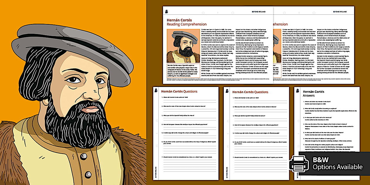 Hernán Cortés Differentiated Reading Comprehension