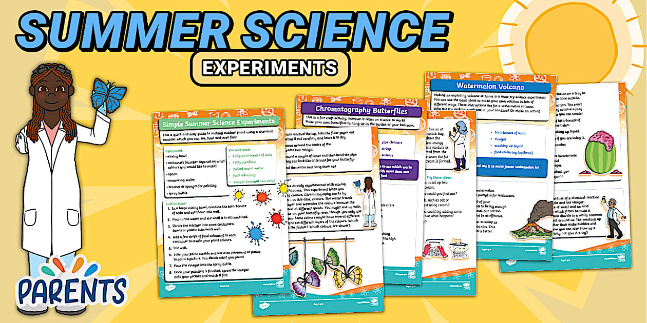 Summer Science Experiments (Ages 5 - 7) (Teacher-Made)
