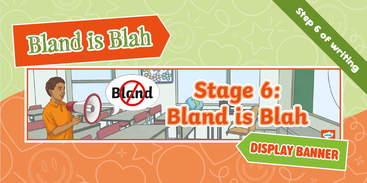 Bland is Blah Display Banner