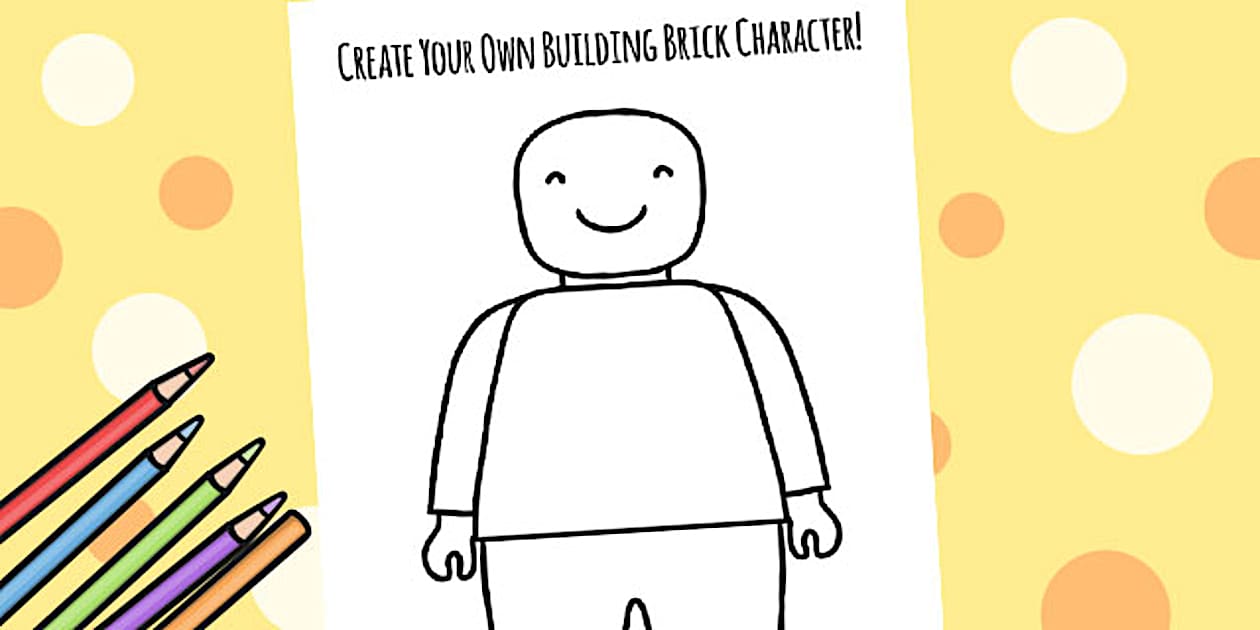 Create Your Own Toy Character Template (teacher made)