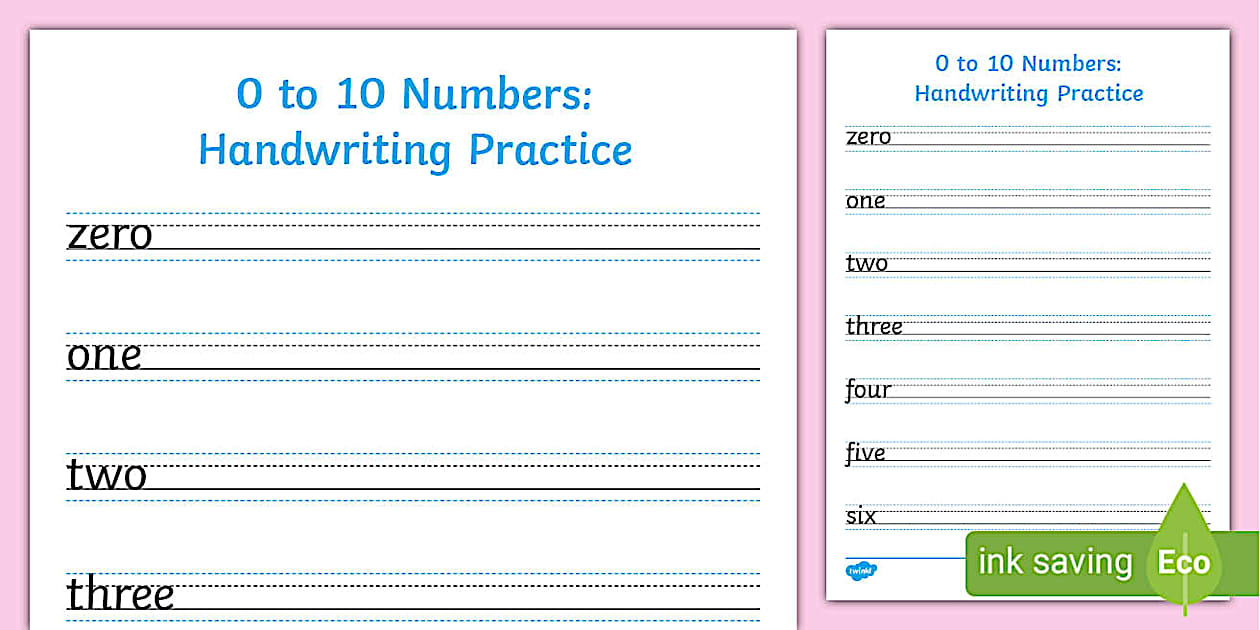 👉 0 to 10 Activity (teacher made) - Twinkl