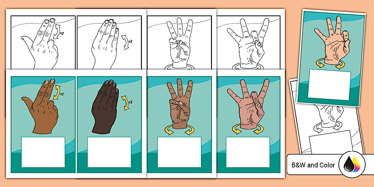 ASL Numbers 11-20 Activity Cards (teacher made) - Twinkl