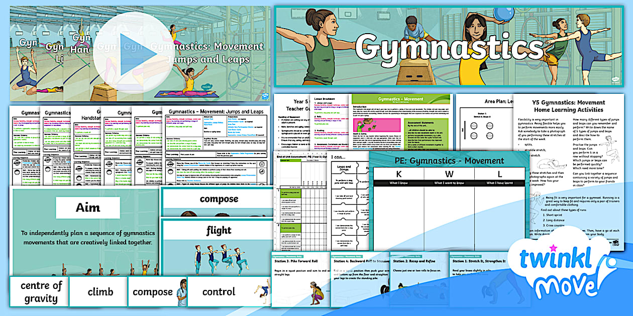 Year 5 Gymnastics Scheme of Work | KS2 PE | Twinkl Move