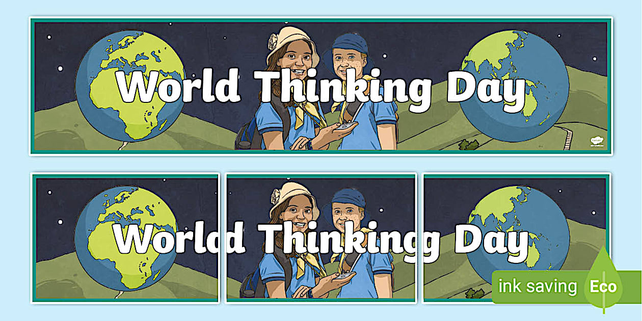 KS2 World Thinking Day Display Banner (Lehrer gemacht)