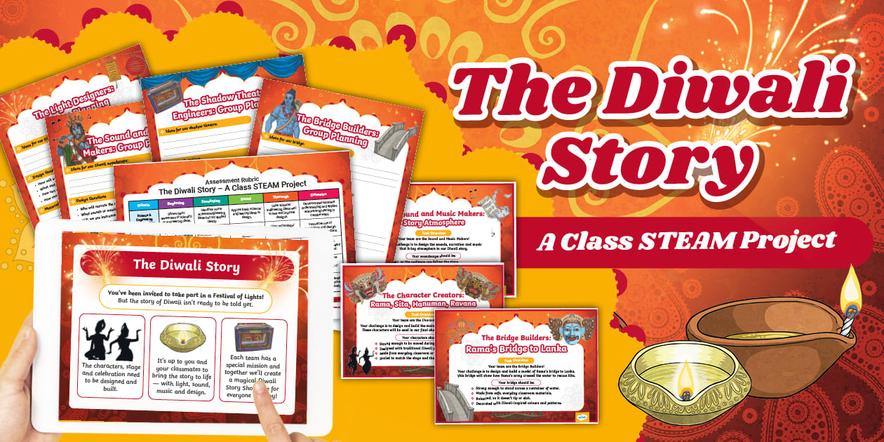 The Diwali Story – A Class STEAM Project