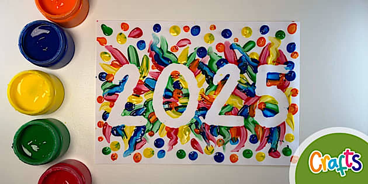 Felicitare de Anul Nou – Activitate artistico-plastică