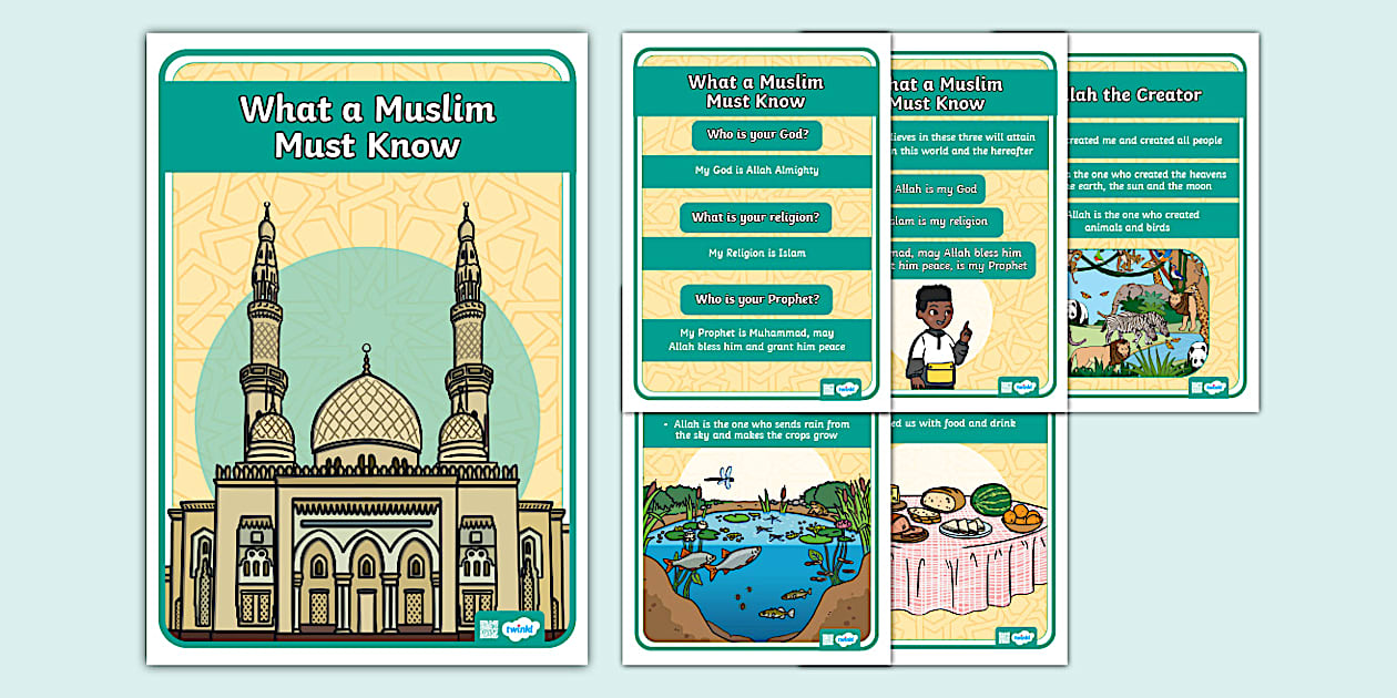 What a Muslim Must Know (teacher made) - Twinkl