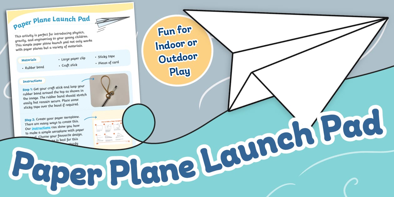 Paper Plane Launch Pad