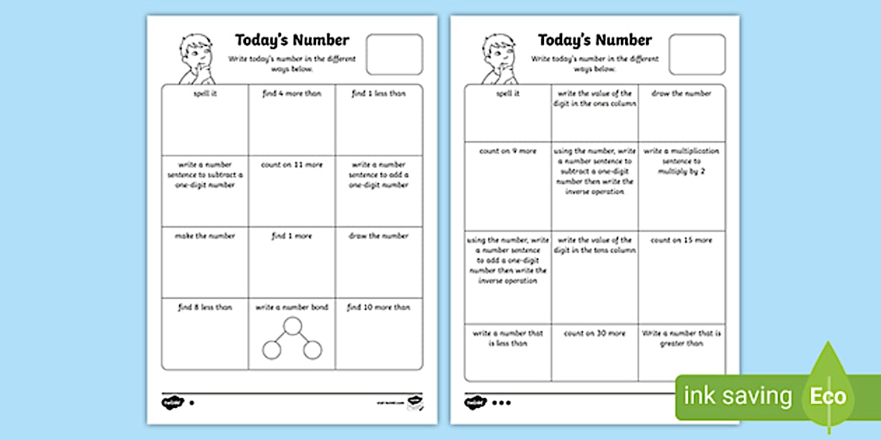 KS1 Daily Maths Practice | Free Mental Maths Resource