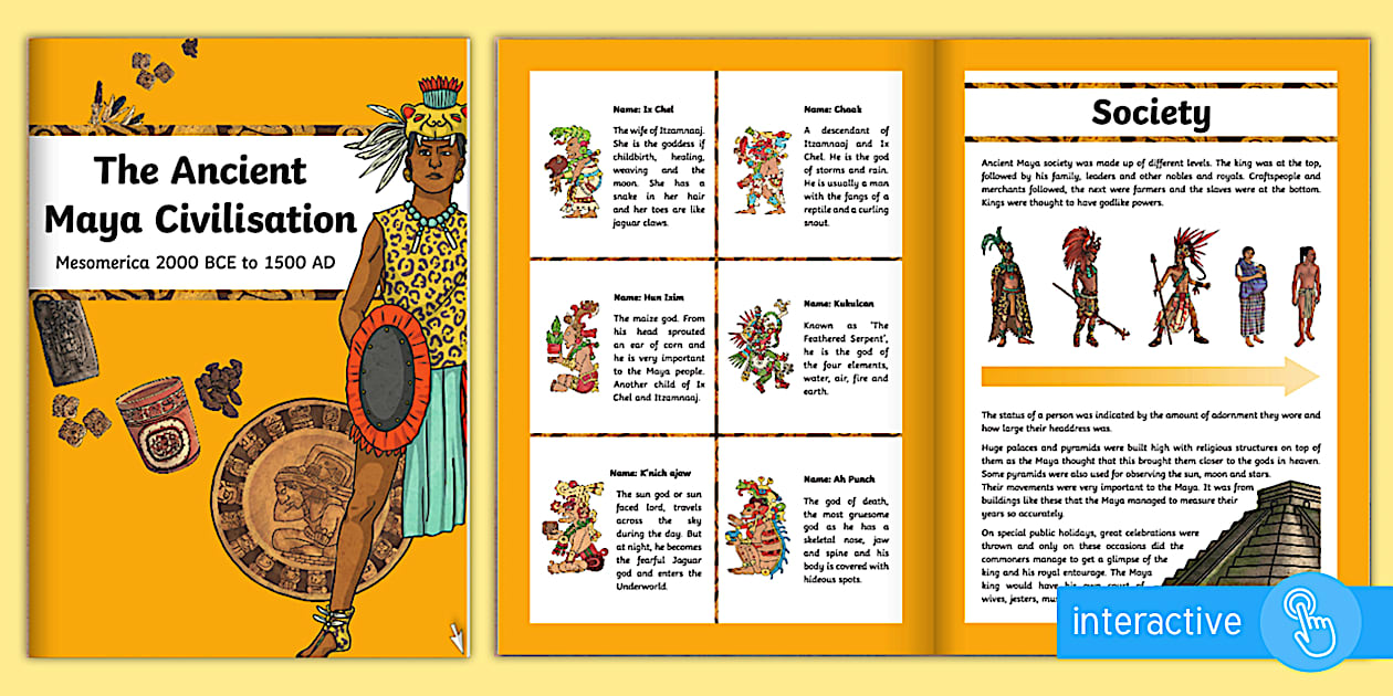 The Ancient Maya E Book (Teacher-Made) - Twinkl