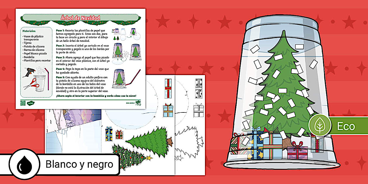 Manualidades Navidad | Gratis | Esfera Árbol de Navidad
