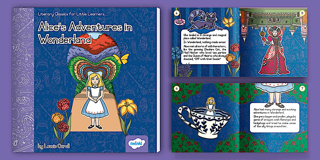 Little Learners Literature Alice's Adventures in Wonderland
