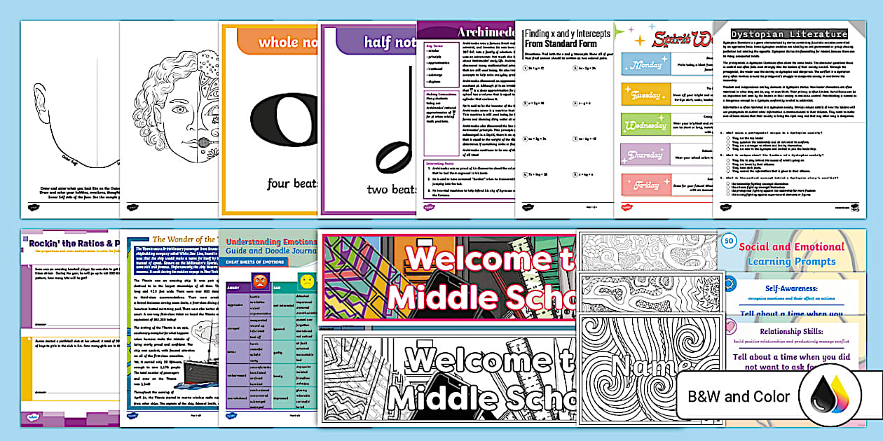 FREE Middle School Teaching Resources Taster Pack - Twinkl