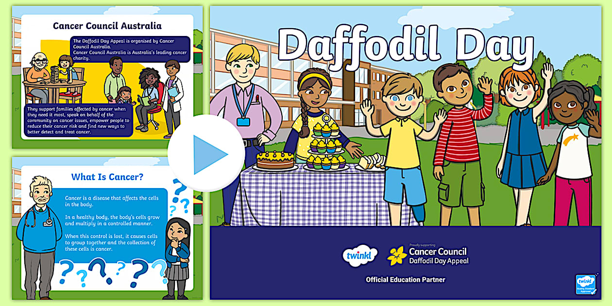 FREE! - Daffodil Day Information PowerPoint F-2 - Twinkl