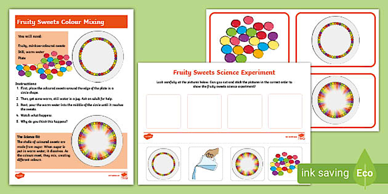 👉 Fruity Sweets Science Experiment Sequencing Pack