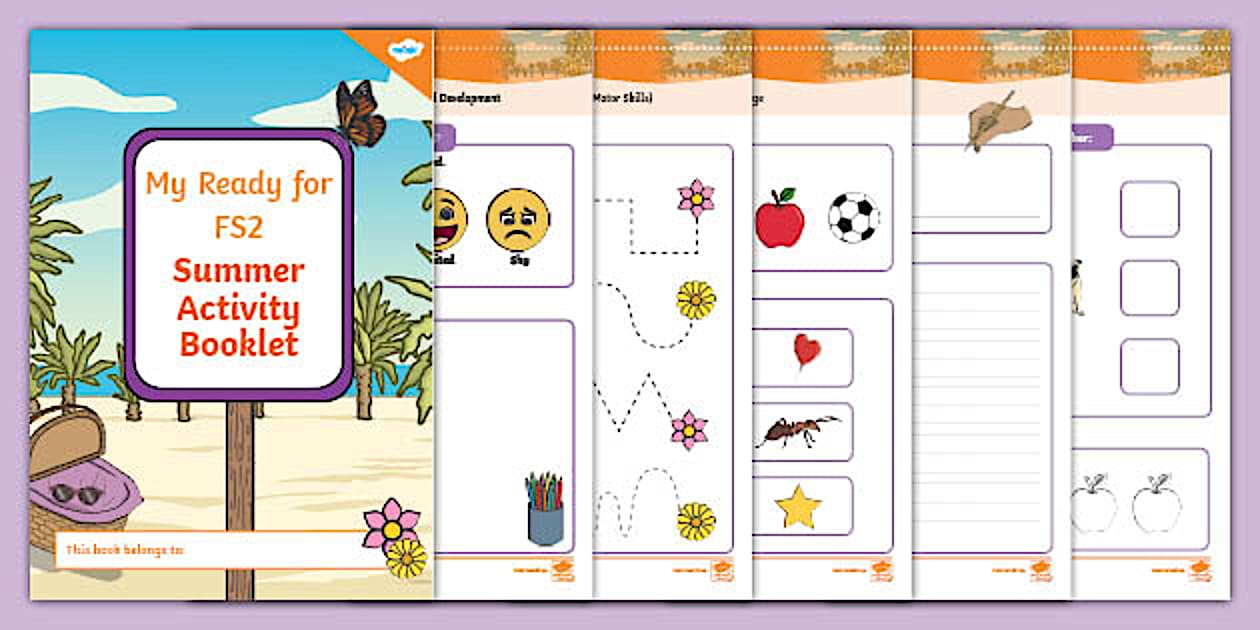 Ready for FS2 Summer Activity Booklet (Teacher-Made)