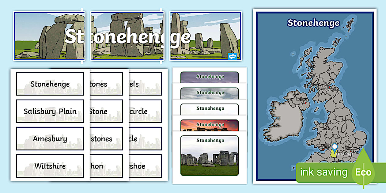 Stonehenge Display Pack - Twinkl - KS2 (teacher made)