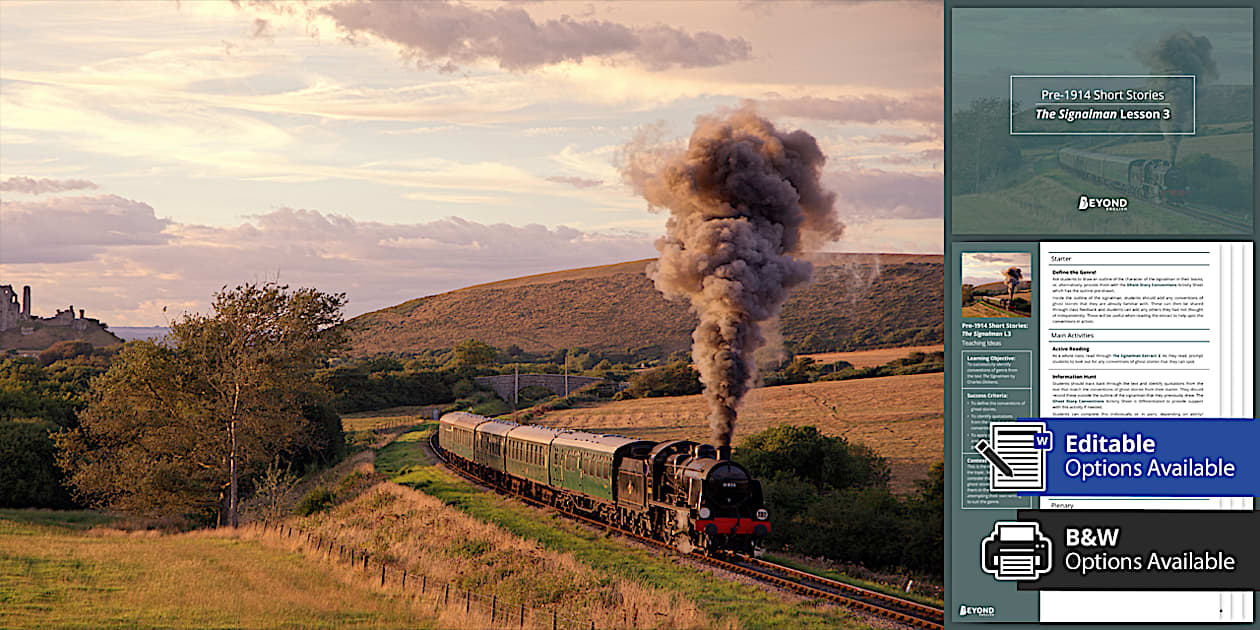 The Signalman Short Story | The Signalman Lesson 3 | Beyond