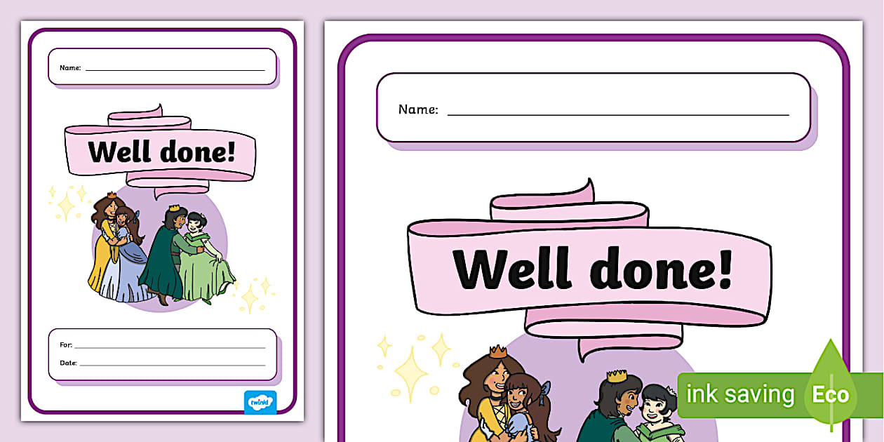 Princess Reward Certificate (teacher made) - Twinkl