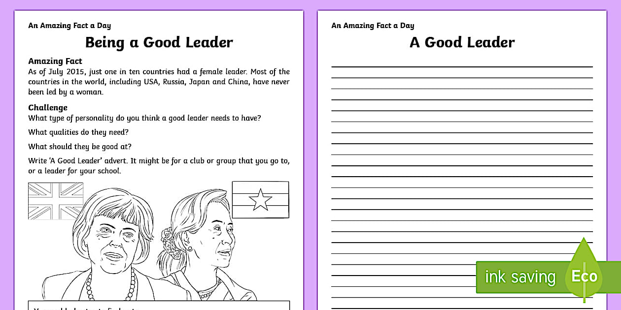 Leadership Classroom Activities - Primary School - Twinkl